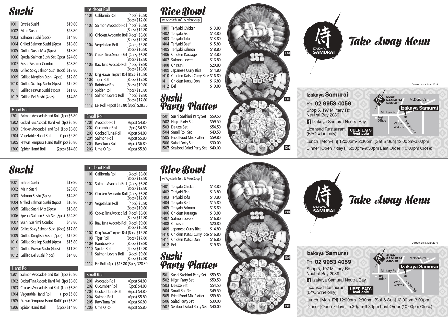 IZAKAYA SAMURAI | Washoku Lovers